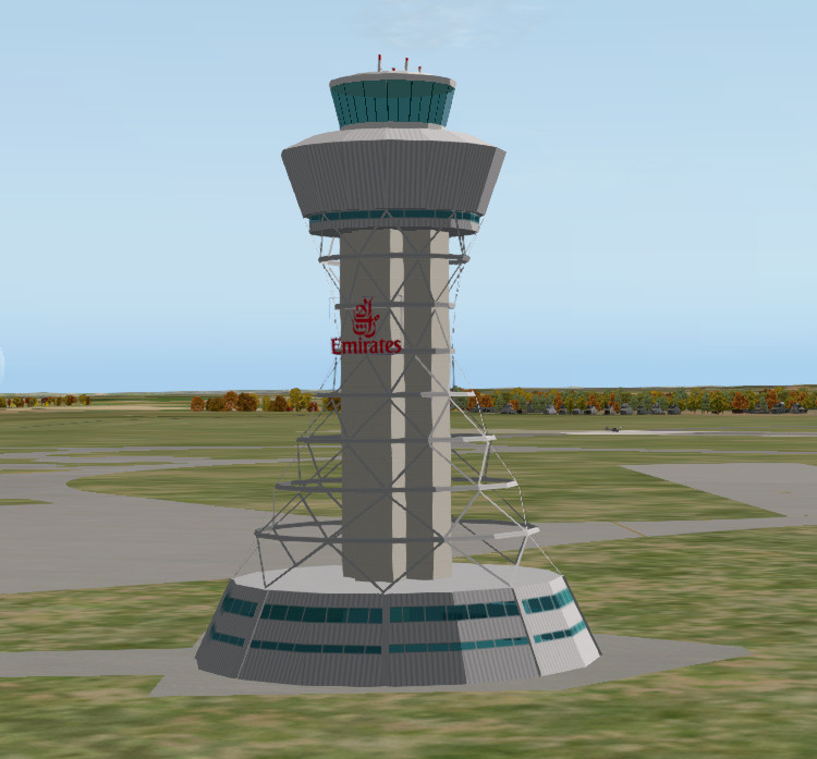 EGNT (Newcastle) "Emirates" control tower - Objects - X-Plane.Org Forum