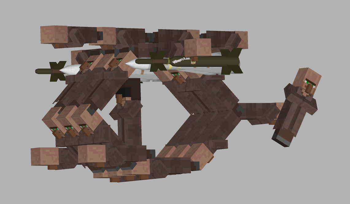 [Minecraft] Villager helicopter (from Villager News) - Freestyle ...