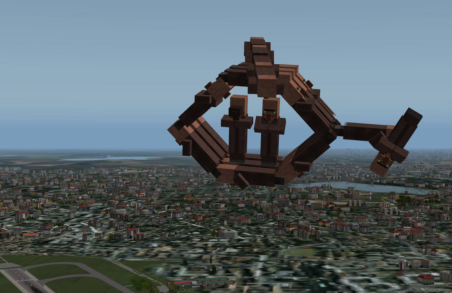 [Minecraft] Villager helicopter (from Villager News) - Freestyle ...