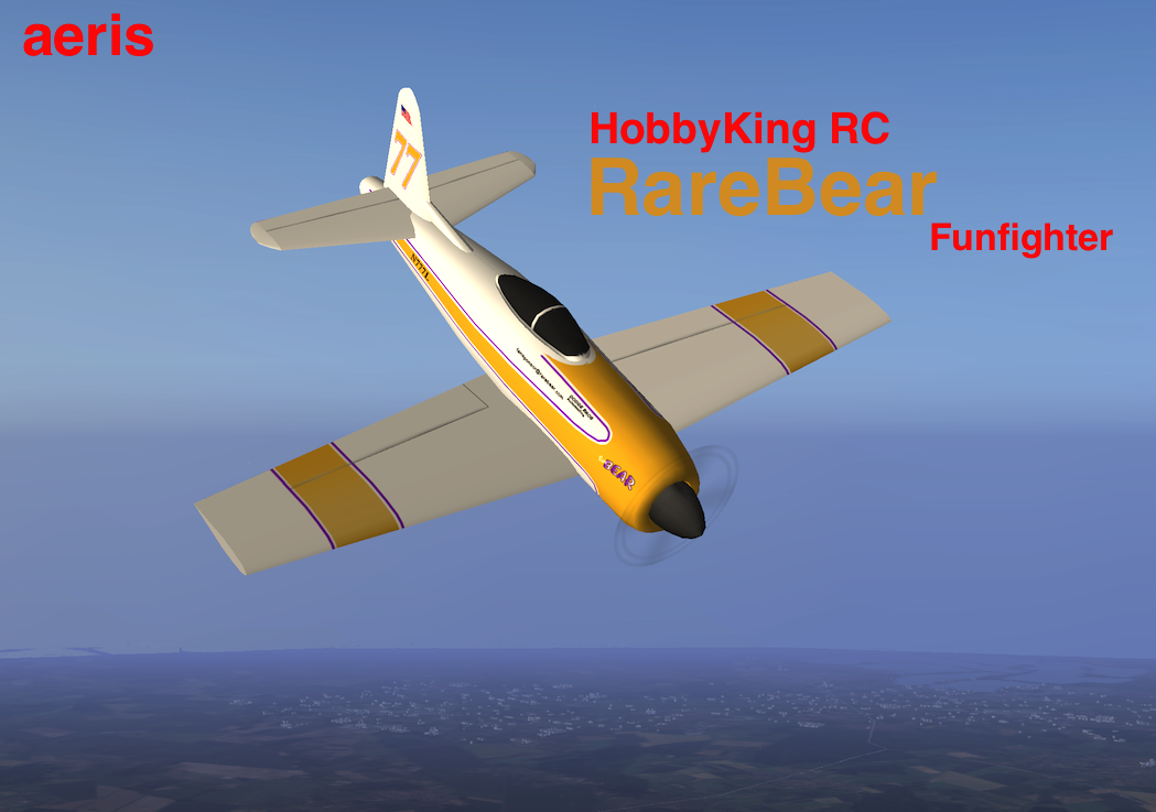 RC RareBear funfighter - V9 Radio Controlled - X-Plane.Org Forum
