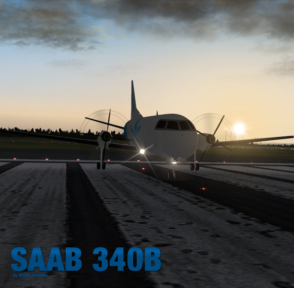 SAAB 340B - Civilian Fixed-Wing Light Aircraft 1946 and later - X-Plane ...