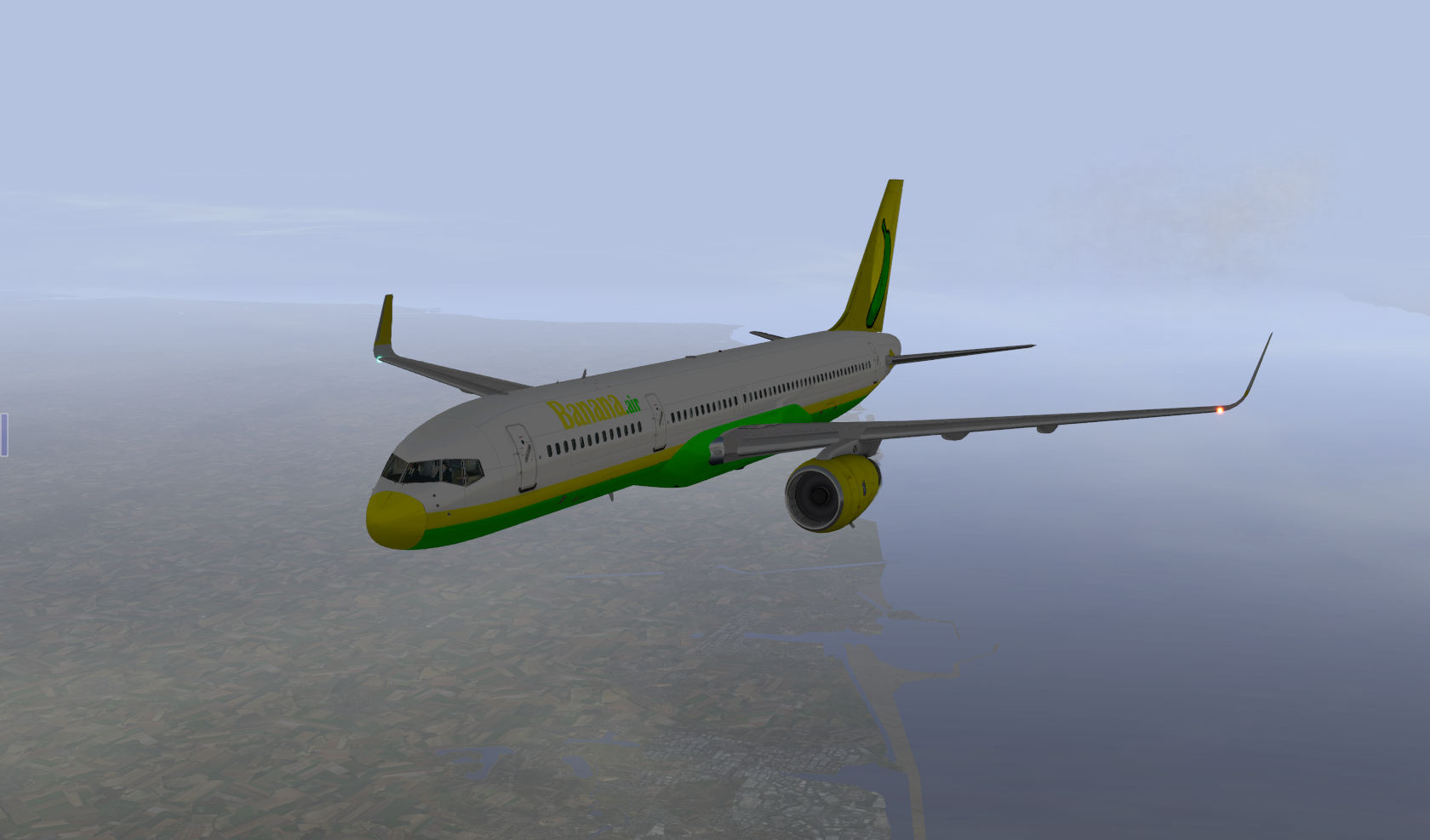 FlightFactor 757 Banana.air - Aircraft Skins - Liveries - X-Plane.Org Forum