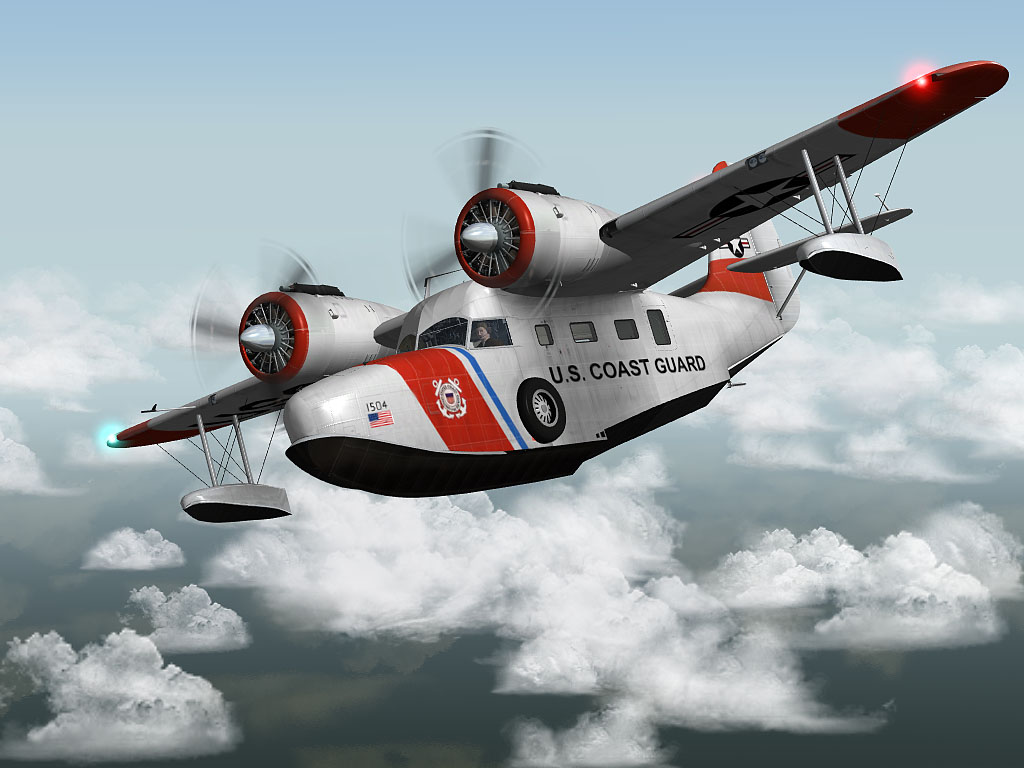 Grumman Goose RF and Classic Coast Guard livery - Aircraft Skins ...