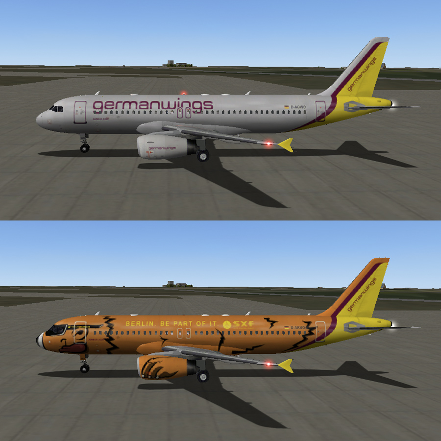 QPAC A320 Germanwings Livery (standard + "BerlinBearbus") - Aircraft ...