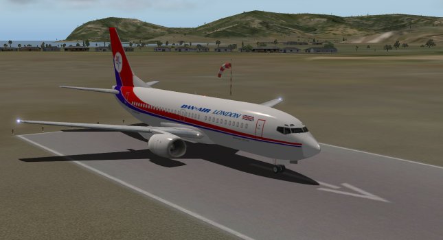 Dan-Air livery 737-300 (X Plane Freeware Project) - Aircraft Skins ...