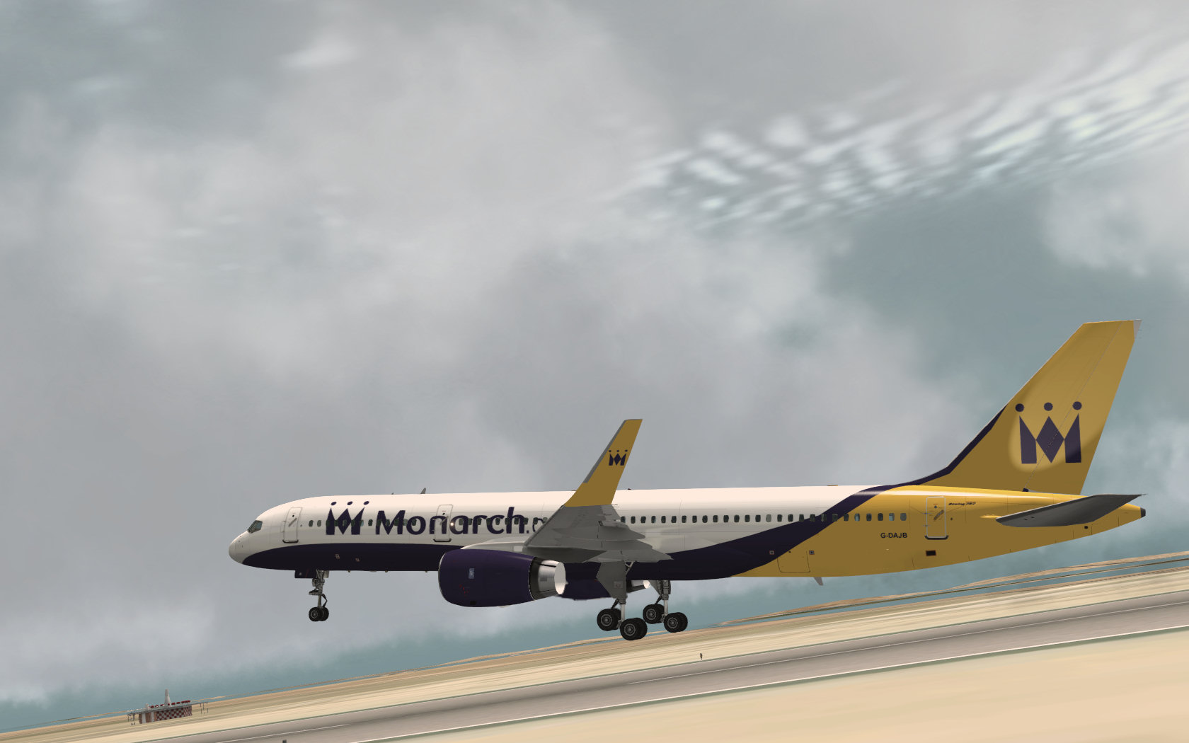 Flight Factor 757 Monarch Airlines 2013 - Aircraft Skins - Liveries - X ...