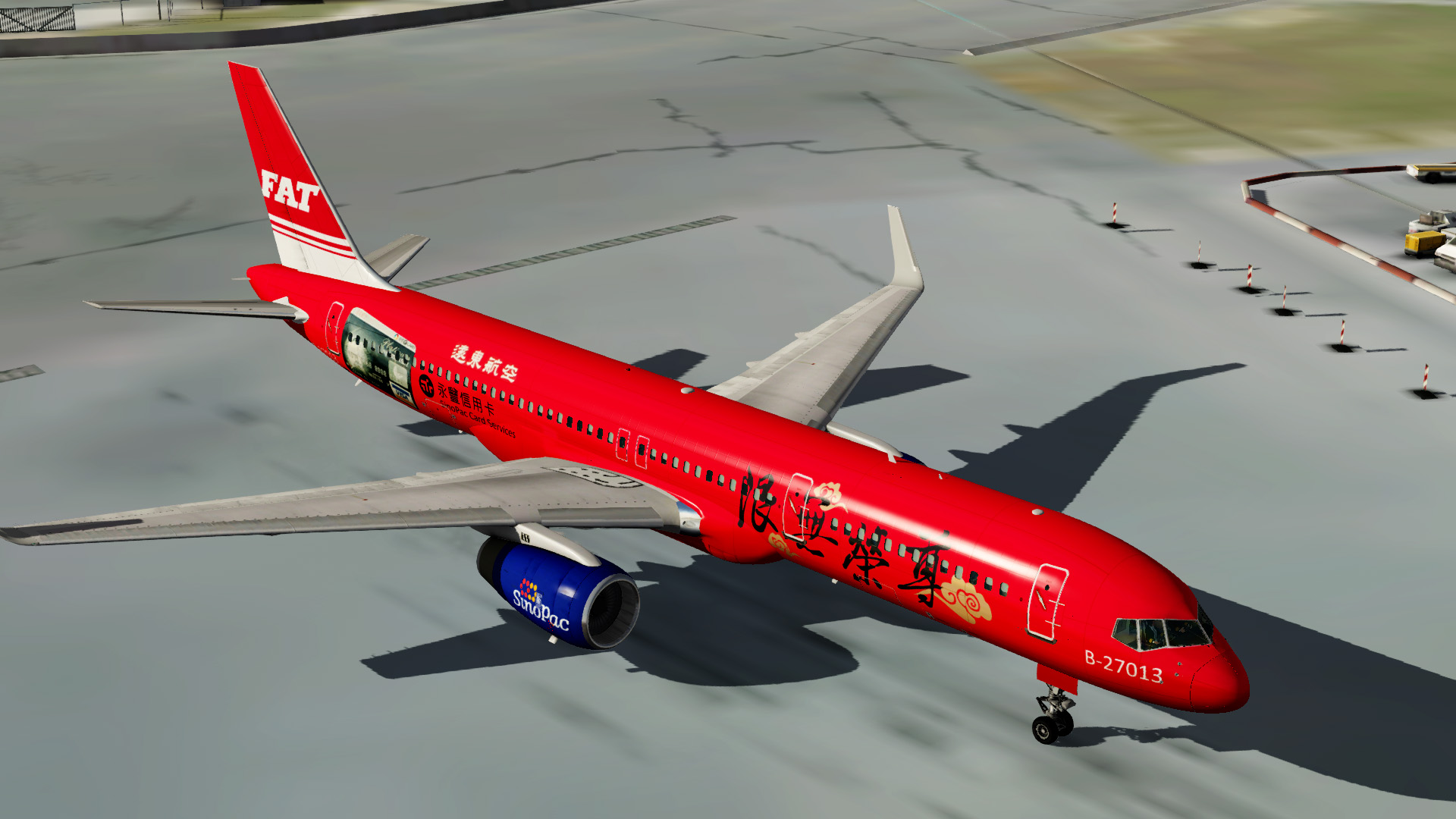 FAT (Far Eastern Air Transport) - Boeing 757-200RR/PW - Aircraft Skins ...