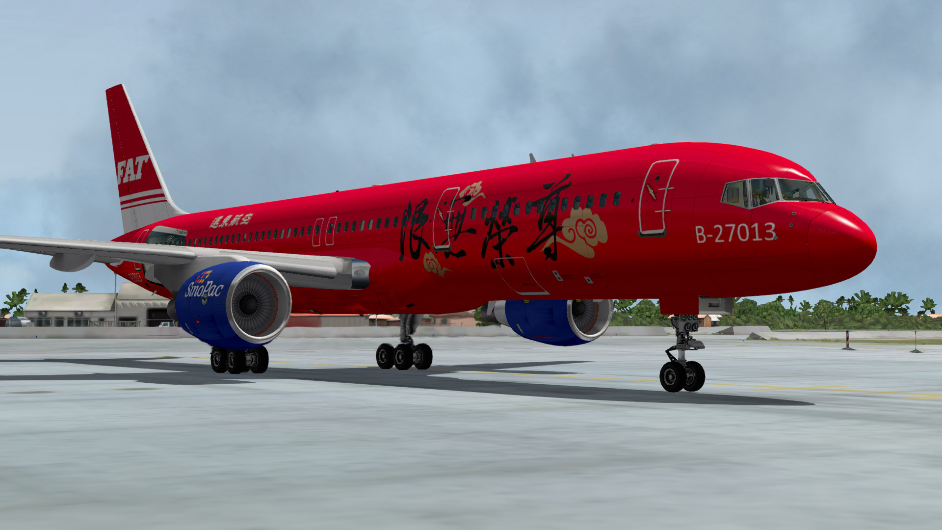 FAT (Far Eastern Air Transport) - Boeing 757-200RR/PW - Aircraft Skins ...