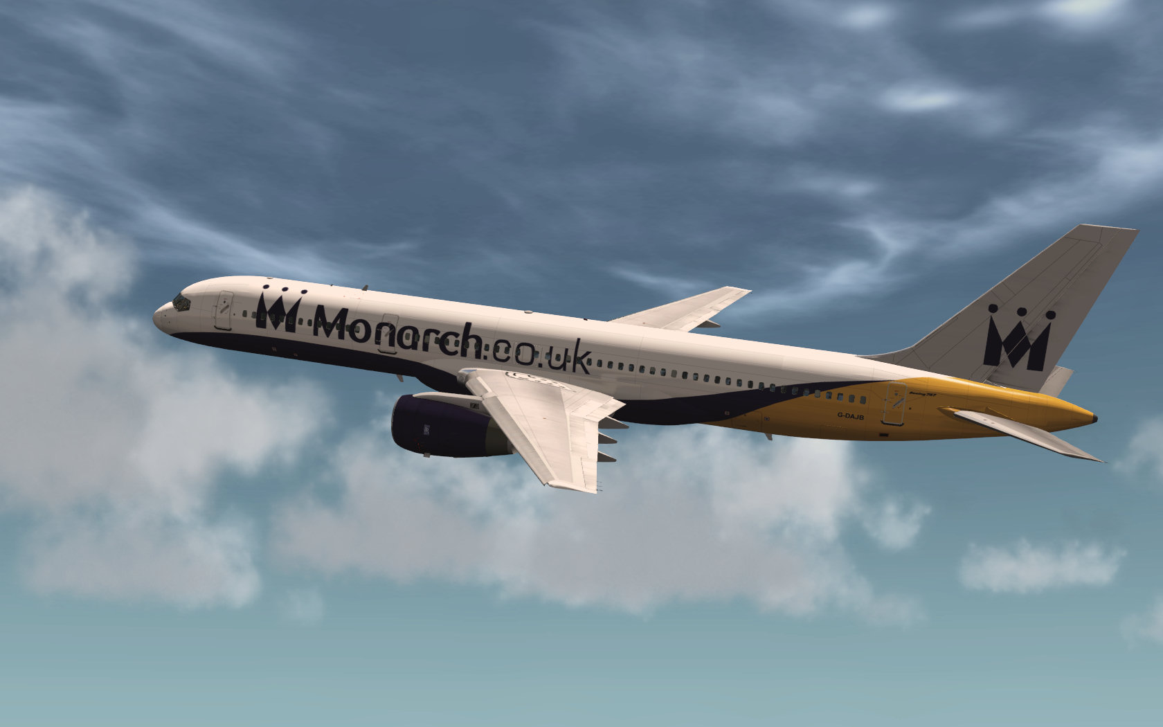 Flight Factor 757 Monarch Airlines 2012 - Aircraft Skins - Liveries - X ...