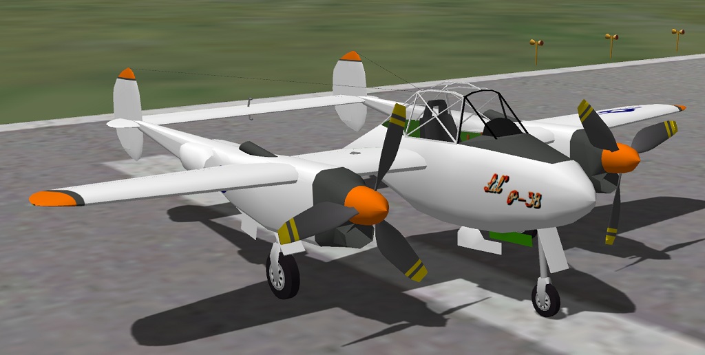 Two Half-scale P-38 Kits - Civilian Fixed-Wing Light Aircraft 1946 and ...