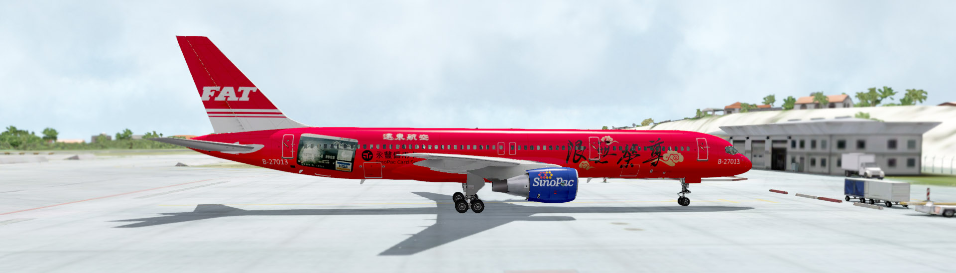 FAT (Far Eastern Air Transport) - Boeing 757-200RR/PW - Aircraft Skins ...