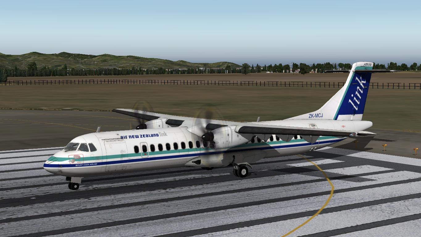 Air New Zealand ATR-72 1995 livery - Aircraft Skins - Liveries - X ...