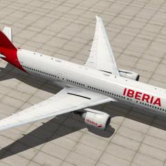 New Iberia - Boeing 777-200LR - Aircraft Skins - Liveries - X-Plane.Org ...