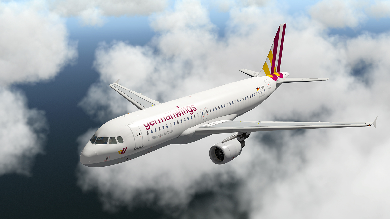 Germanwings A320 Winglets livery (Peter Hager) - Aircraft Skins ...