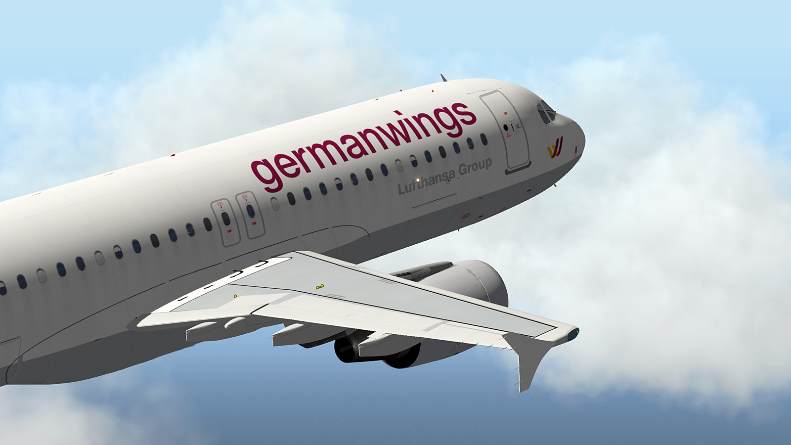 Germanwings A320 Winglets livery (Peter Hager) - Aircraft Skins ...