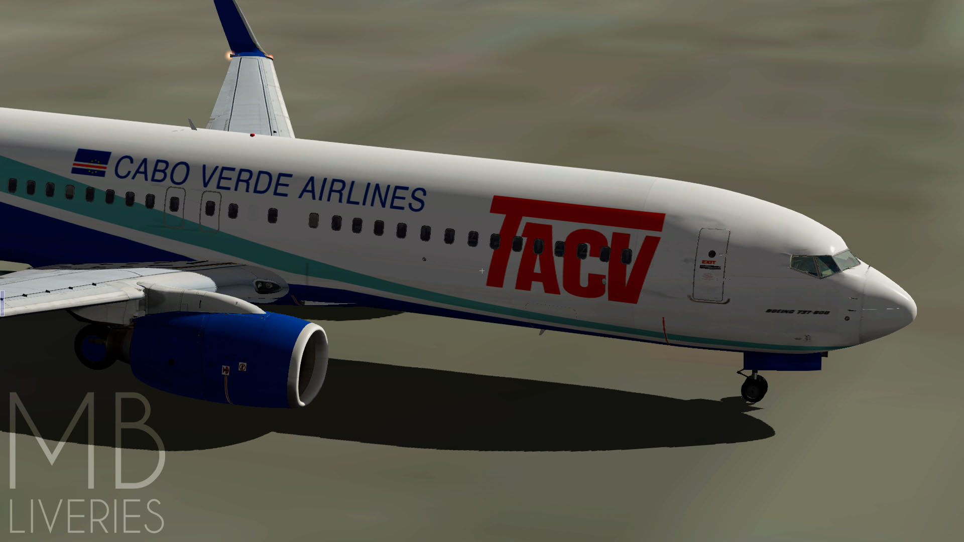 TACV - Boeing x737-800 - Aircraft Skins - Liveries - X-Plane.Org Forum