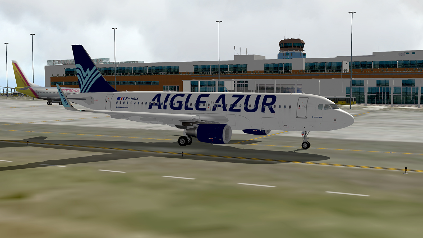 Aigle Azur A320 Sharklets livery (Peter Hager) - Aircraft Skins ...
