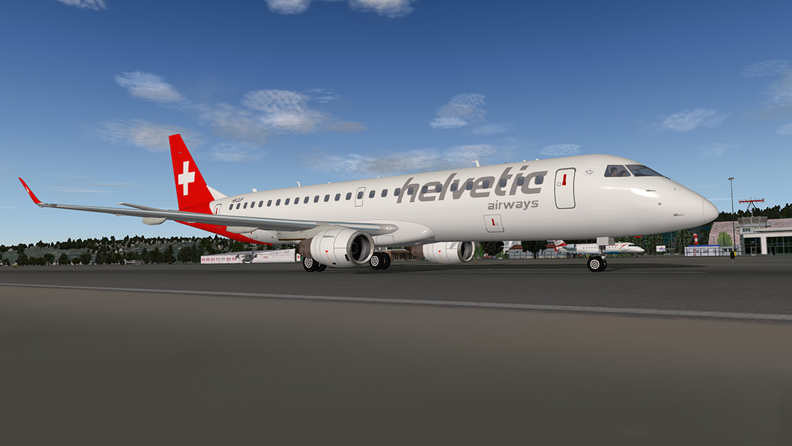 Embraer 190 helvetic - Aircraft Skins - Liveries - X-Plane.Org Forum