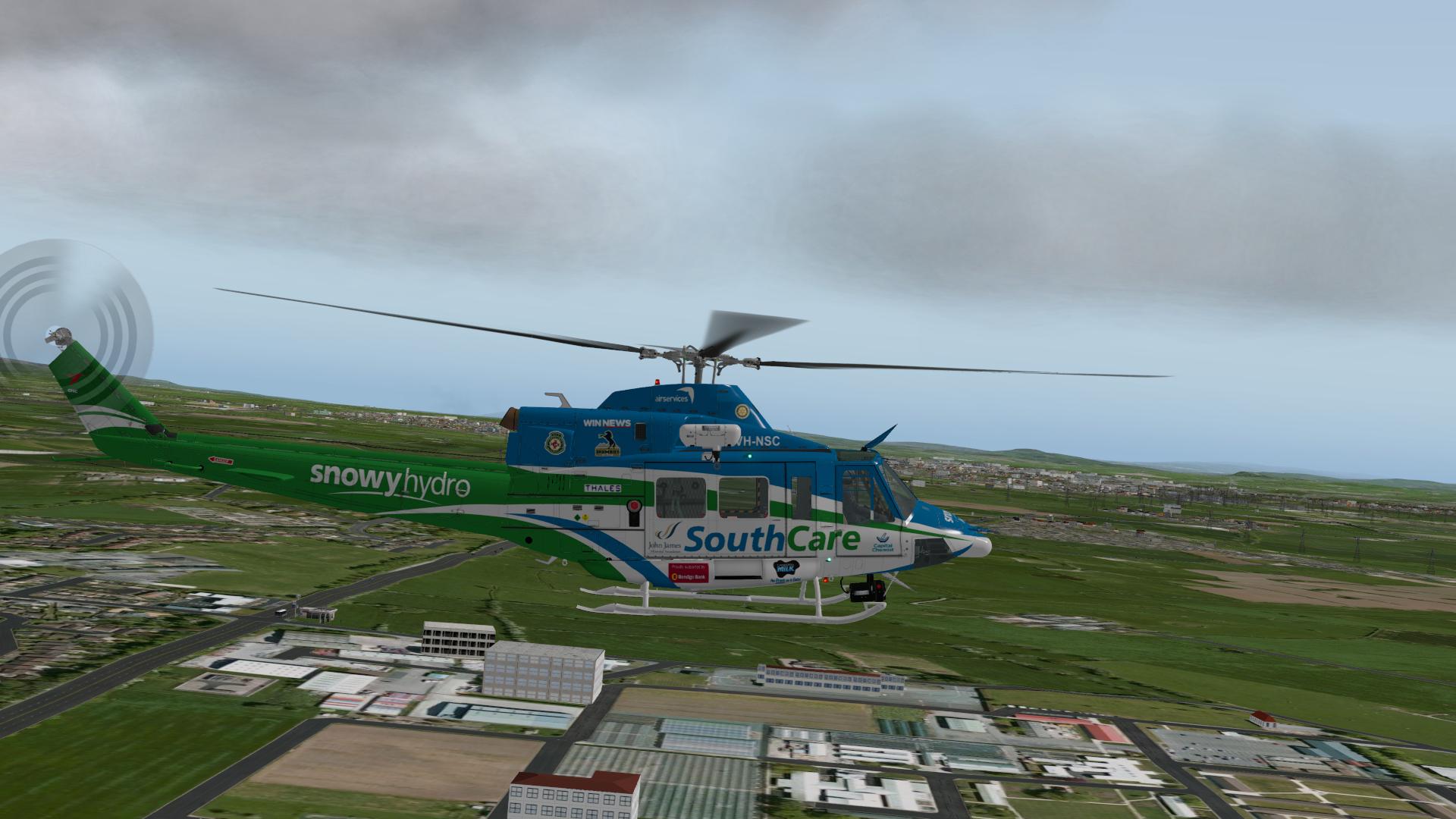 X-Trident Bell 412 SnowyHydro Liverie - Aircraft Skins - Liveries - X ...