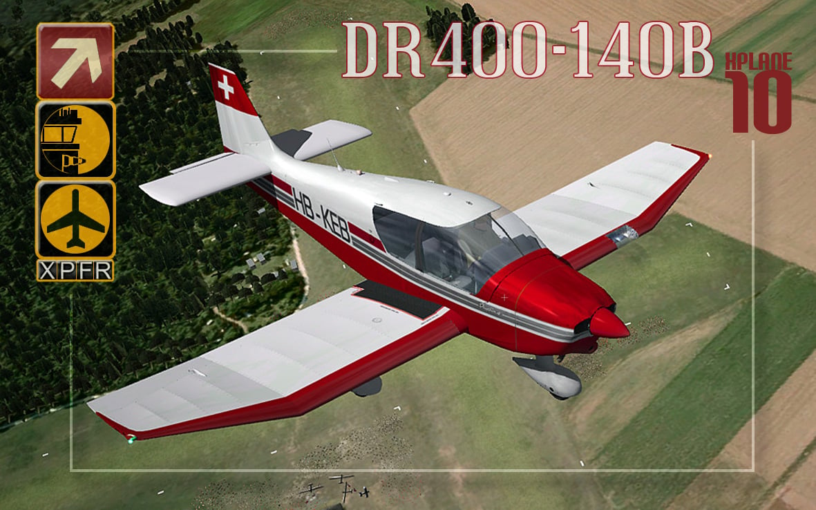 DR400-140B v10 - Civilian Fixed-Wing Light Aircraft 1946 and later - X ...