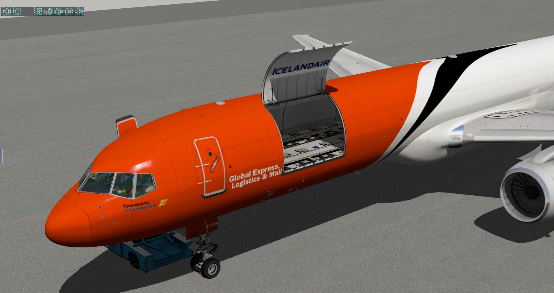 FlightFactor 757 Freighter - TNT Cargo - Aircraft Skins - Liveries - X ...