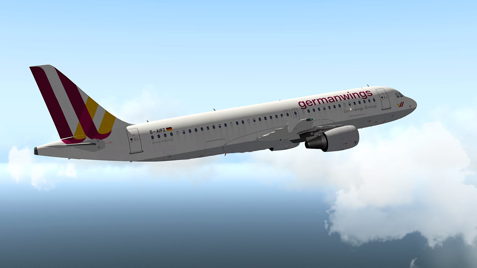 Germanwings A320 Winglets livery (Peter Hager) - Aircraft Skins ...