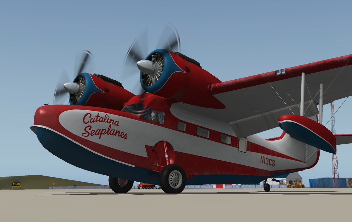 Goose livery, Catalina Seaplanes N13CS, for DDenn's payware plane ...