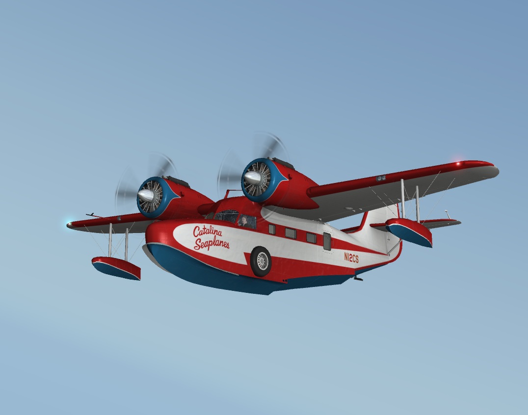 Goose livery, Catalina Seaplanes N12CS, for DDenn's payware plane ...