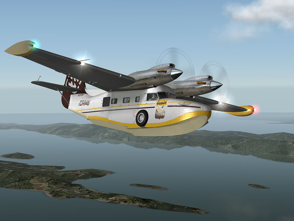 Grumman Goose Turbo Billabong Clipper livery - Aircraft Skins ...