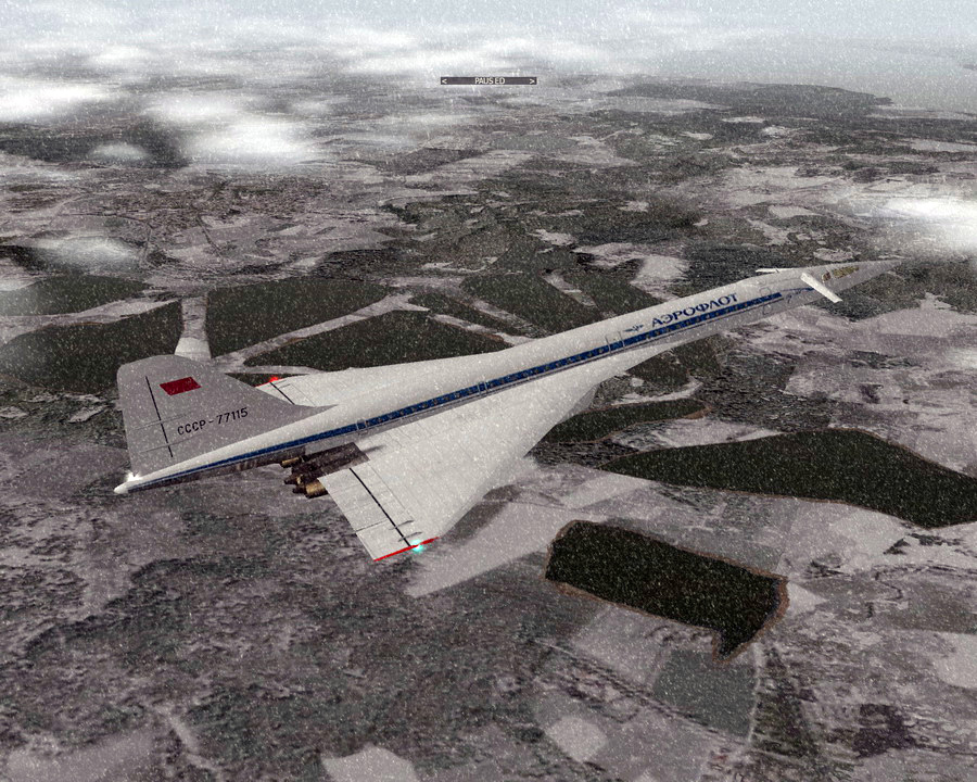 Tu-144 soviet supersonic airjet V 1.91 - Civilian Fixed-Wing Heavy ...