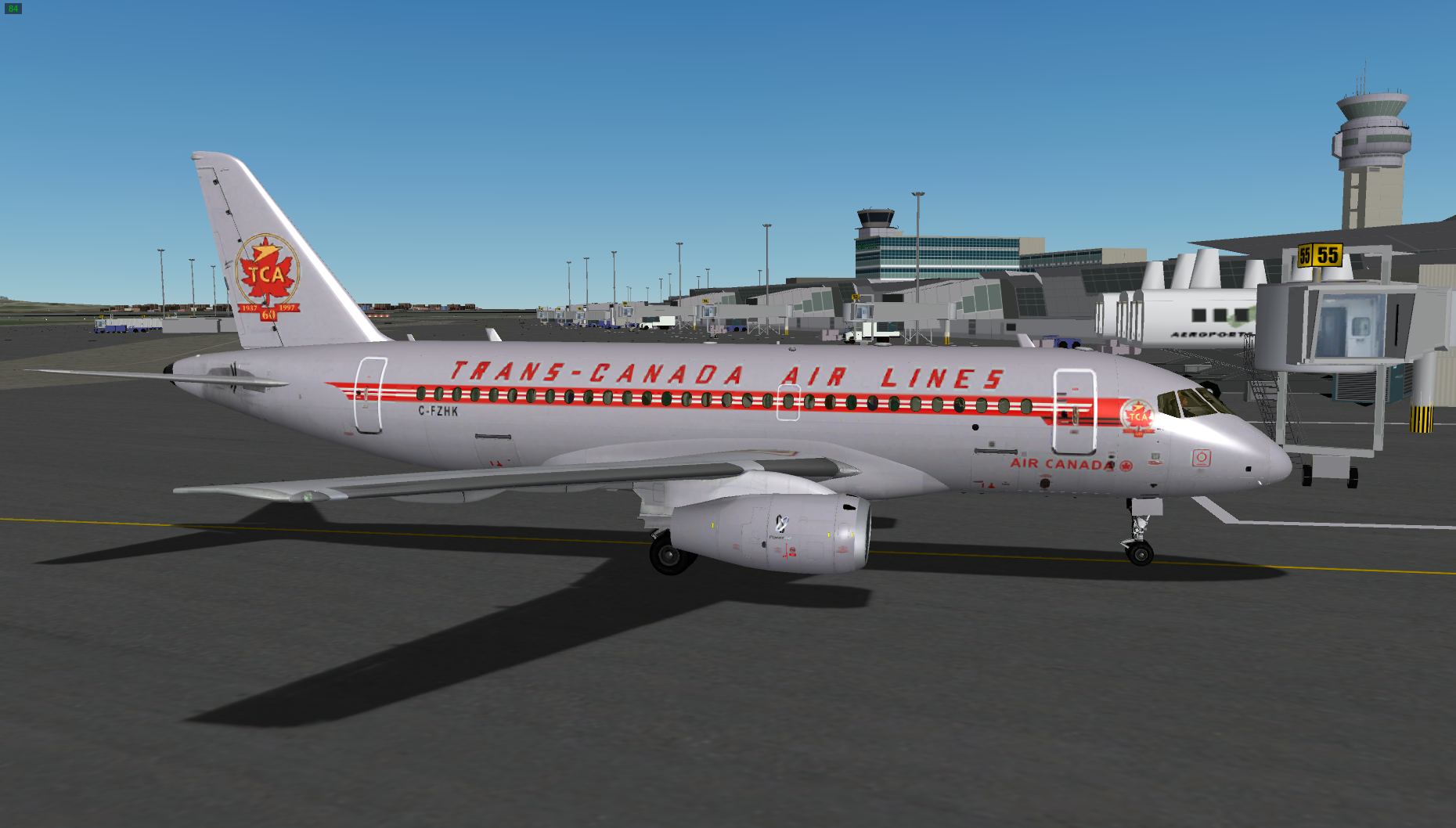 Retro Pack 2 SSJ - SAS, Iberia, TransCanada - Aircraft Skins - Liveries ...