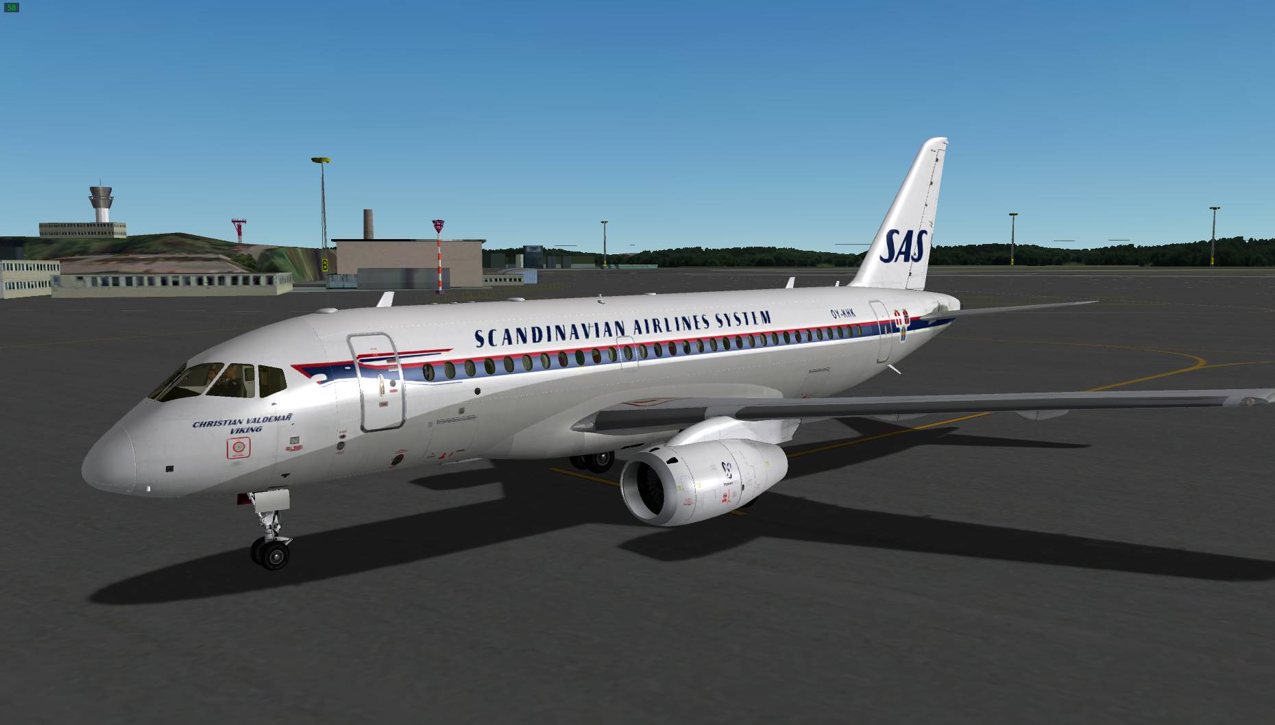 Retro Pack 2 SSJ - SAS, Iberia, TransCanada - Aircraft Skins - Liveries ...