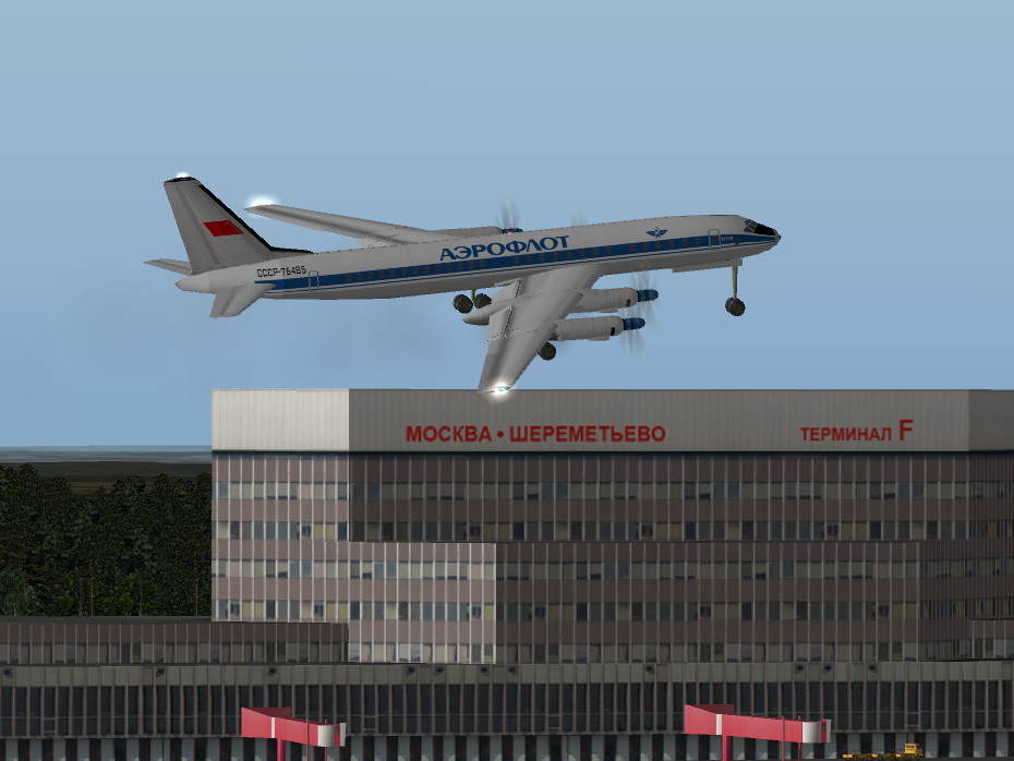 Tupolev Tu-114D - Civilian Fixed-Wing Heavy Metal 1946 and later - X ...