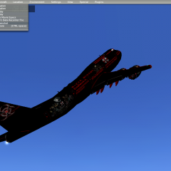 for the love of gaming and flying Night livery as well as flight deck ...