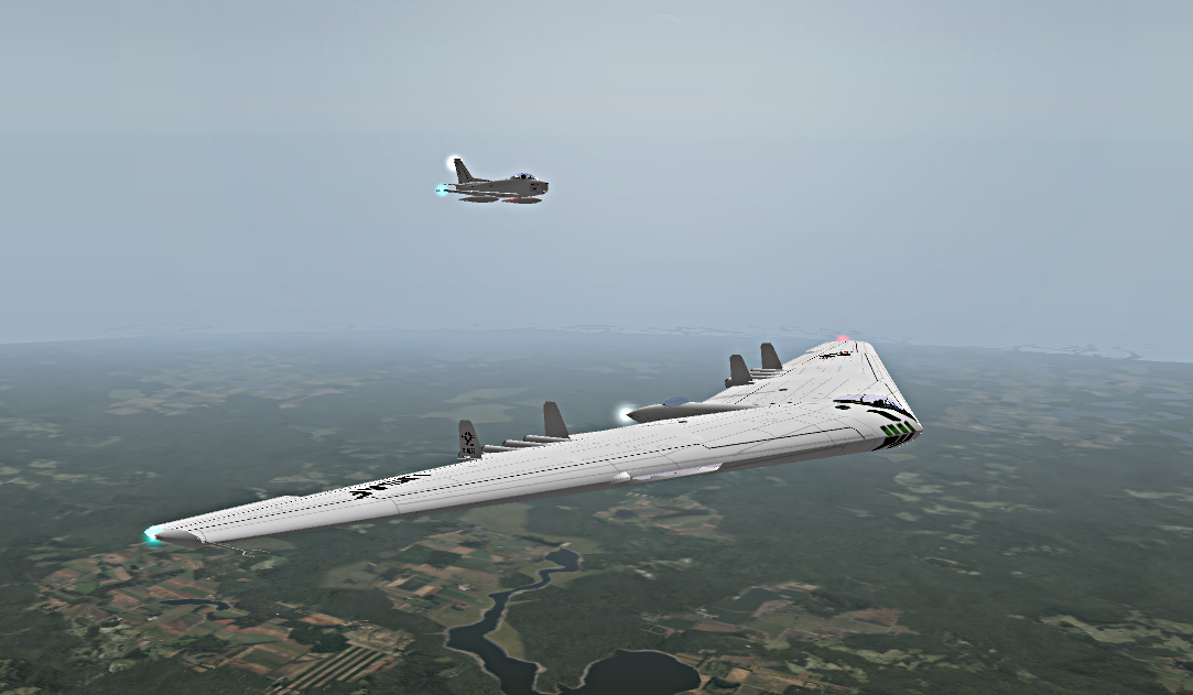 YB-49 trio - Drawing board Aircraft (Real World, all times) - X-Plane ...