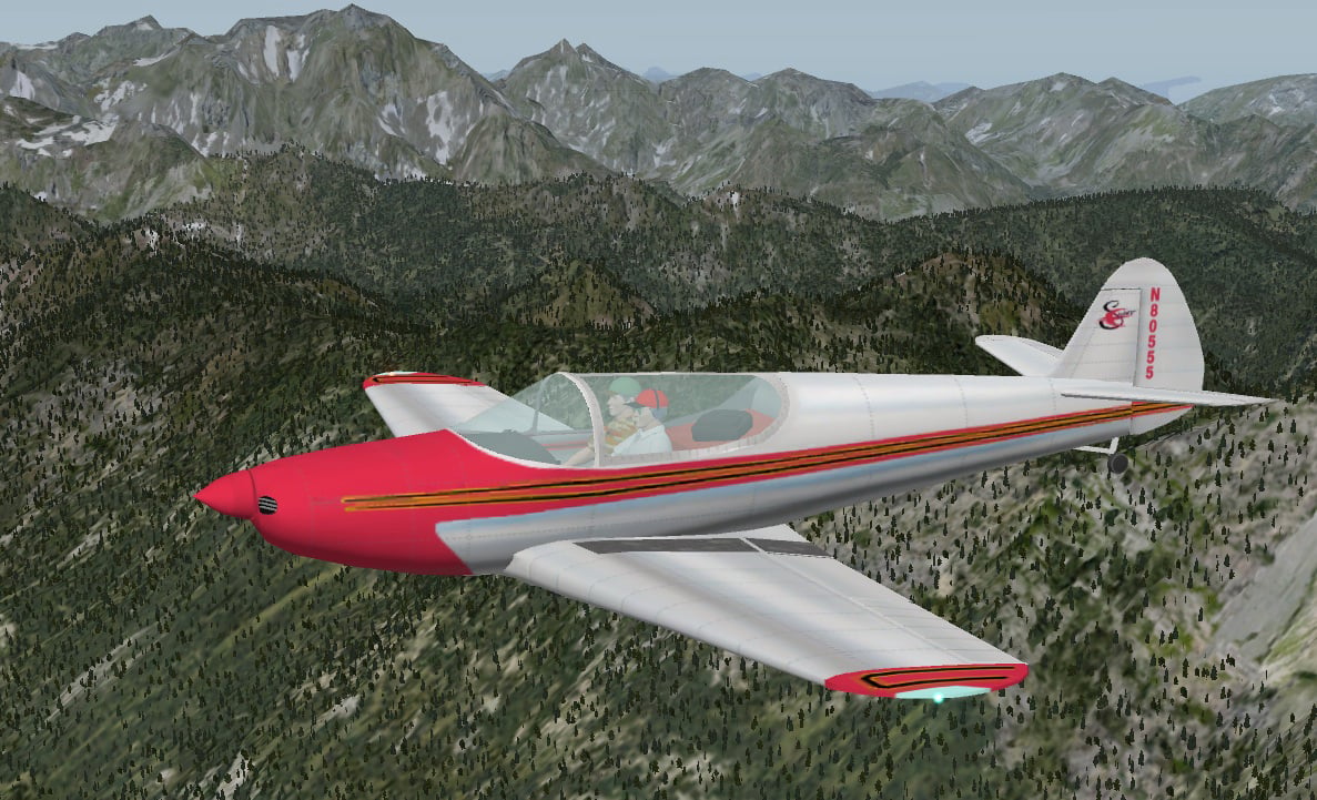 Globe Super Swift N80555 - Civilian Fixed-Wing Light Aircraft 1946 and ...
