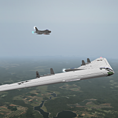 YB-49 trio - Drawing board Aircraft (Real World, all times) - X-Plane ...