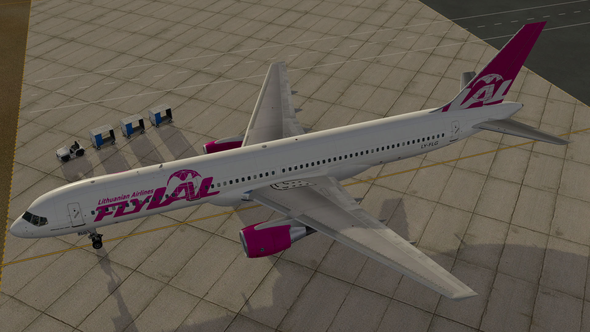 FlyLAL - Boeing 757-200RR/PW - Aircraft Skins - Liveries - X-Plane.Org ...