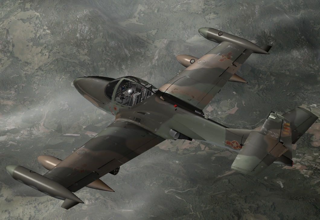 P 37 Fighter Plane