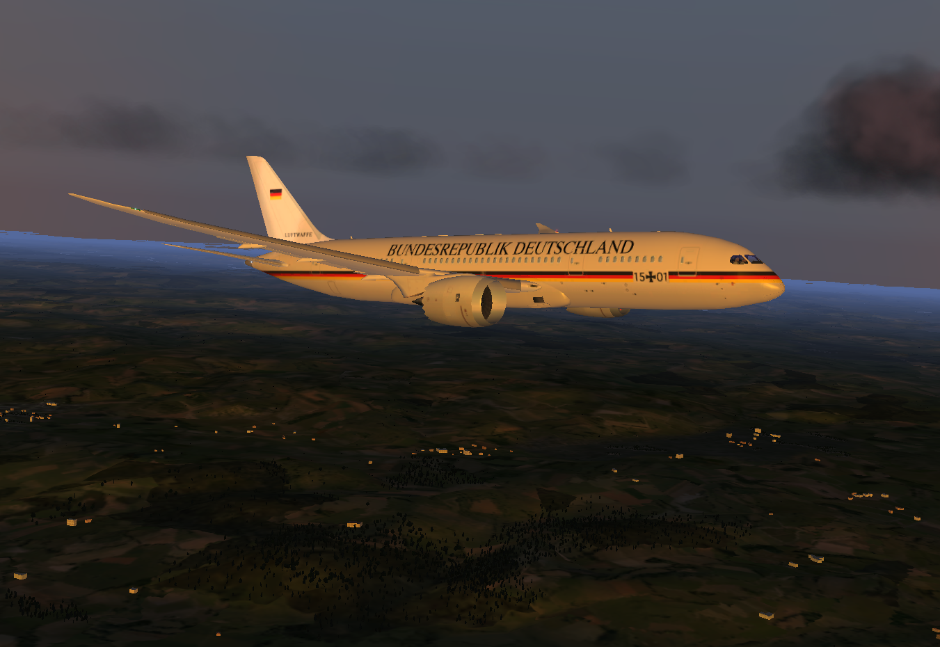 B787 Bundesrepublik Deutschland (Luftwaffe) Livery - Aircraft Skins ...