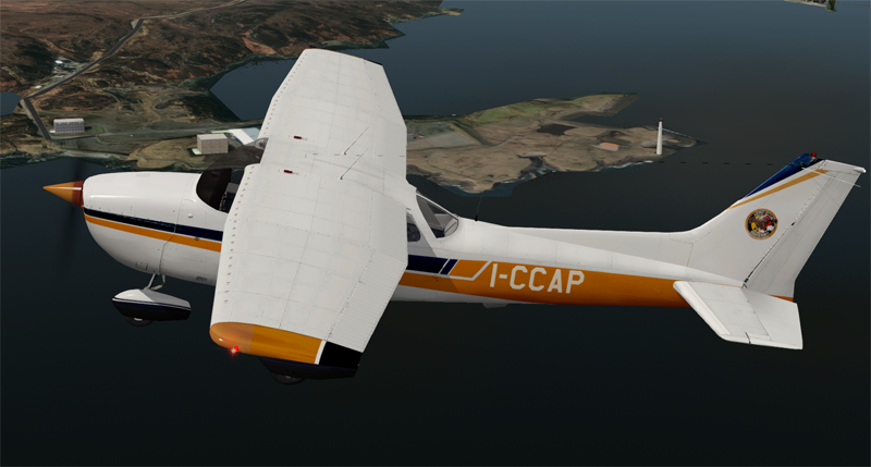 Cessna 172N Skyhawk II I-CCAP Bergamo Aero Club - Aircraft Skins ...
