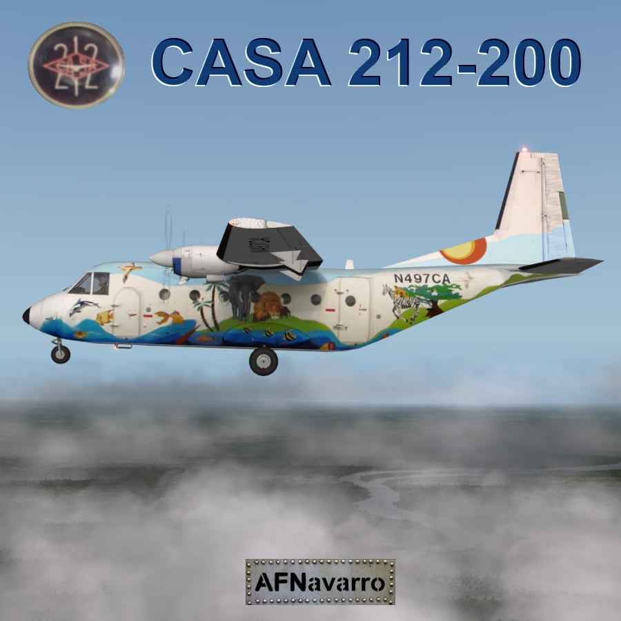 CASA 212-200 - Civilian Fixed-Wing Light Aircraft 1946 and later - X ...