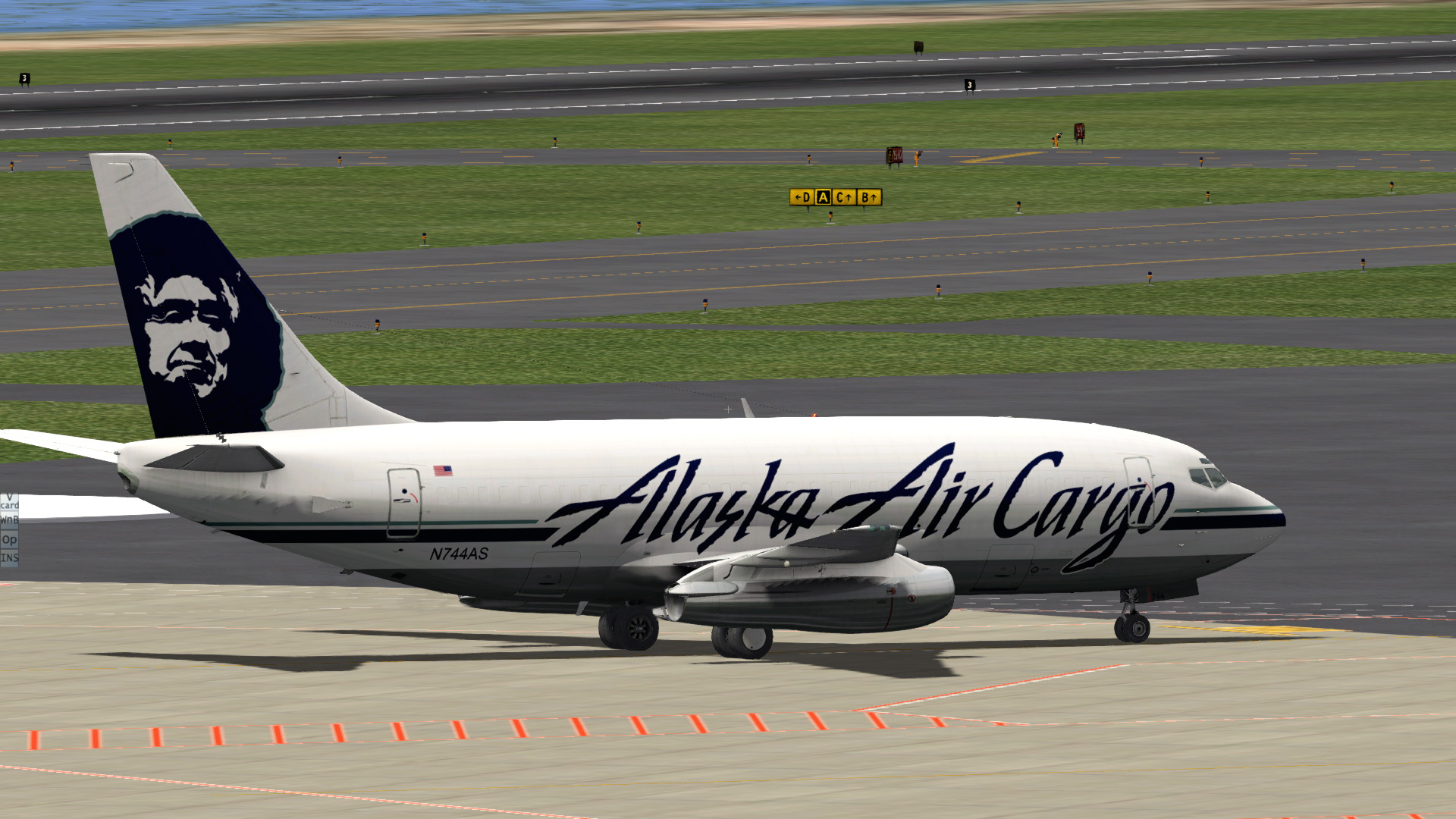 Alaska Air Cargo - Boeing 737-200 TwinJet - 732 TwinJet Paints - X ...