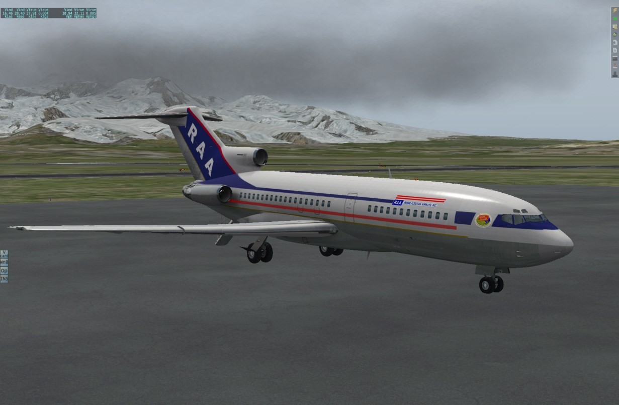 Boeing 727-100 Reeve Aleutian Airways Tribute - Aircraft Skins ...