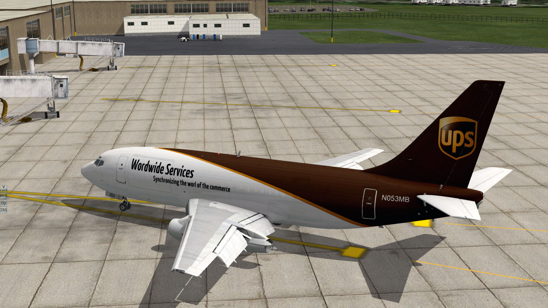 UPS - Boeing 737-200 TwinJet - 732 TwinJet Paints - X-Plane.Org Forum