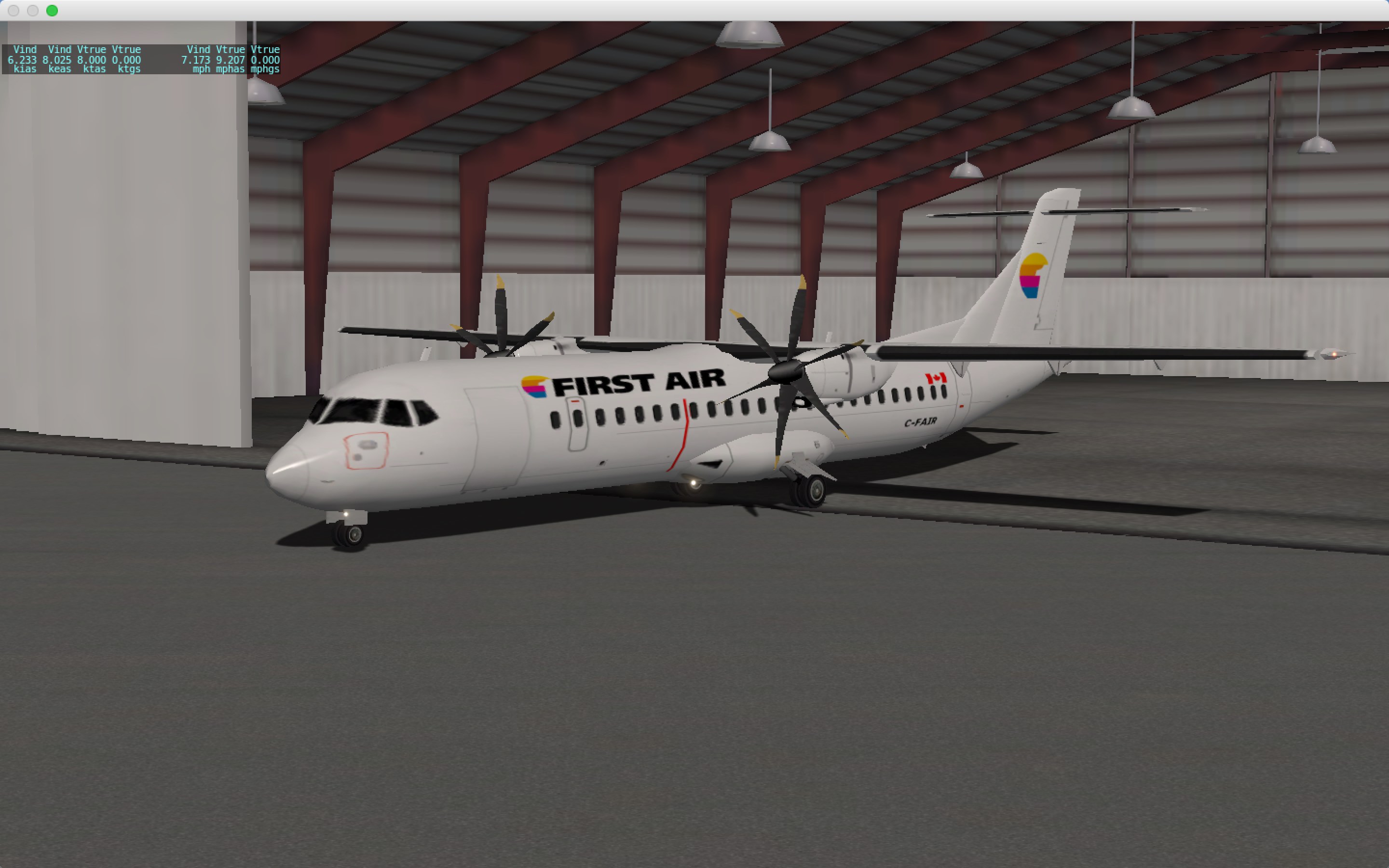 First Air ATR 72 Logo Livery - Aircraft Skins - Liveries - X-Plane.Org ...