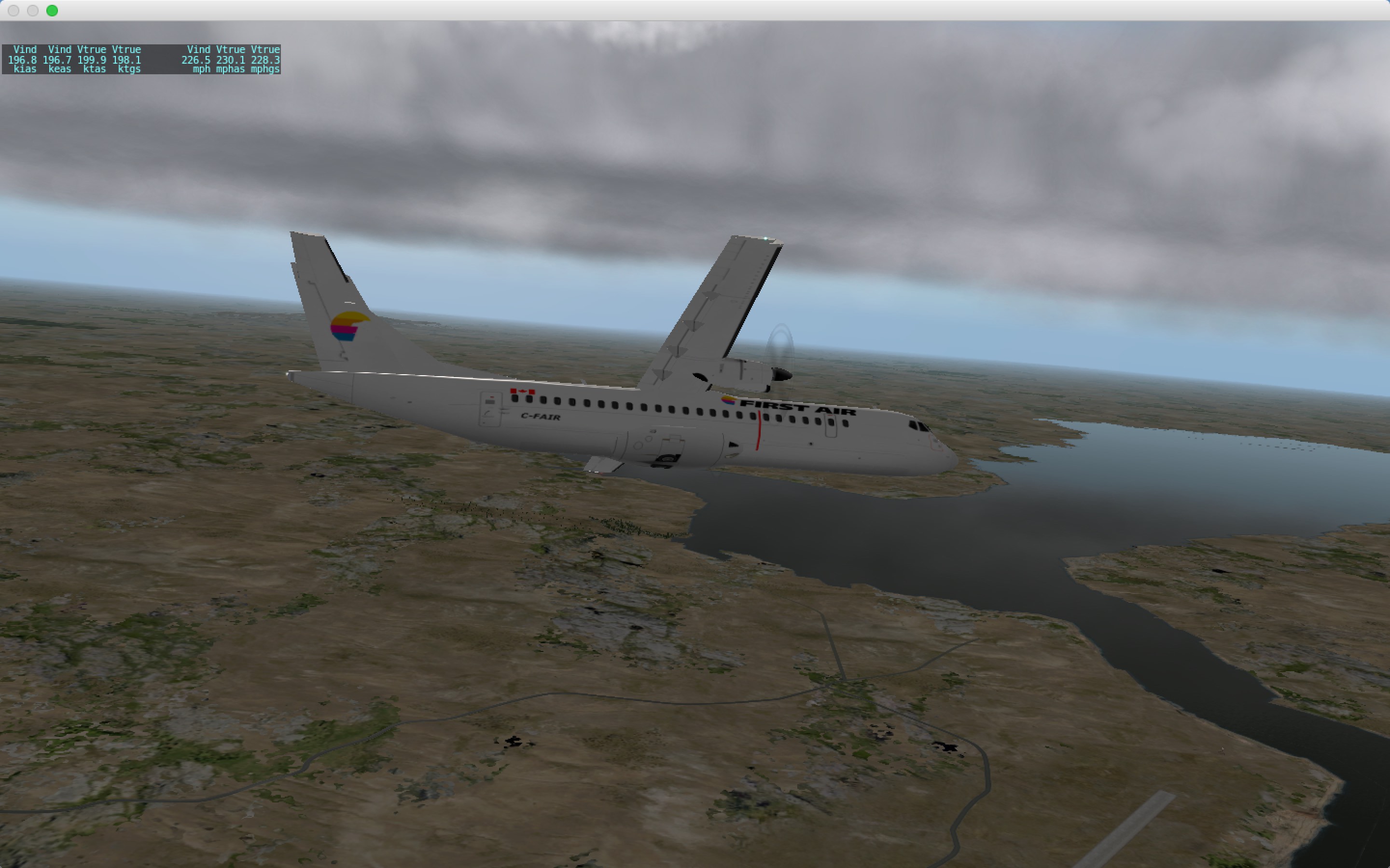 First Air ATR 72 Logo Livery - Aircraft Skins - Liveries - X-Plane.Org ...