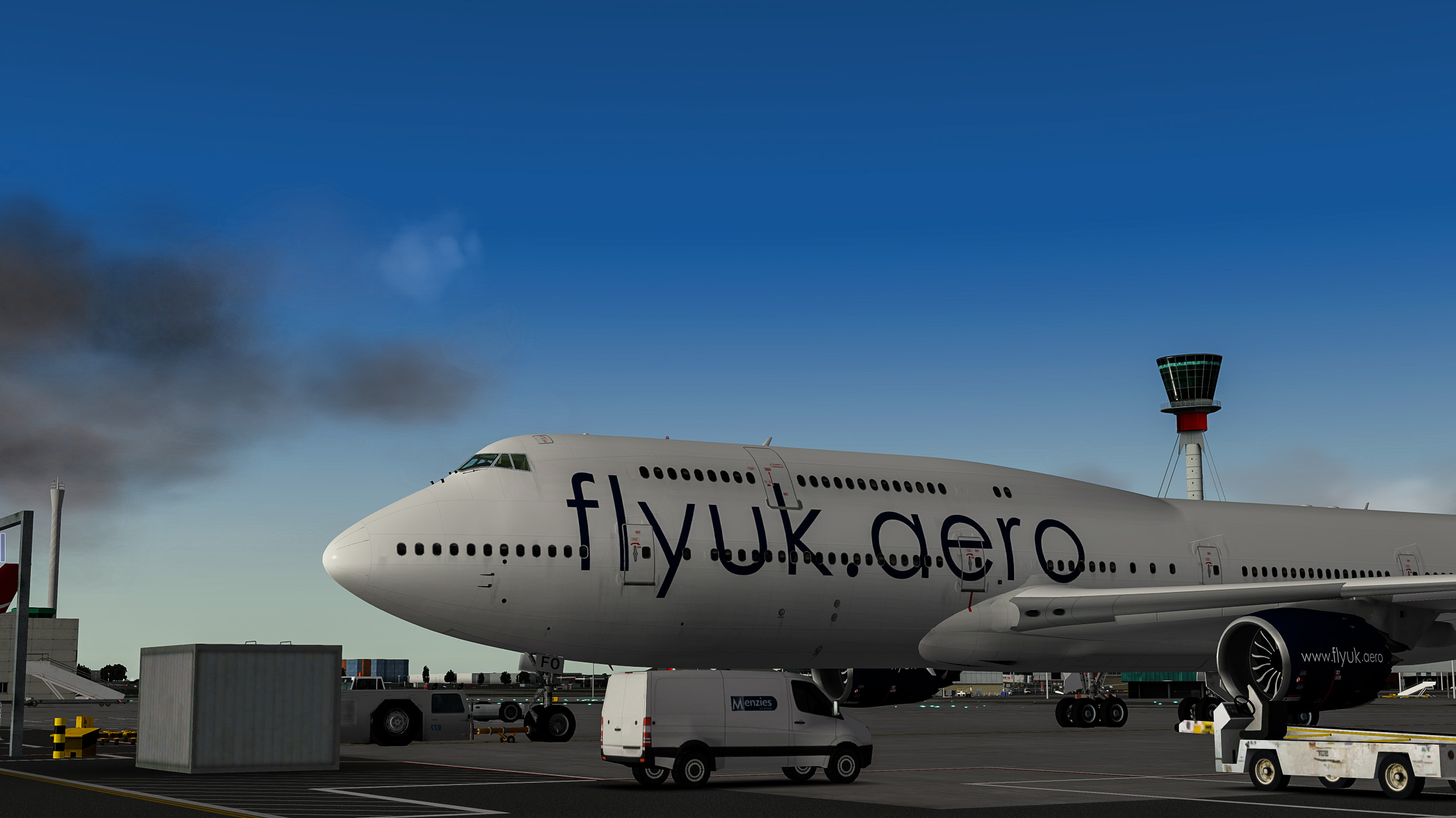 Boeing 747-8i FlyUK Union Spirit Livery for SSG 747-8i - Aircraft Skins ...