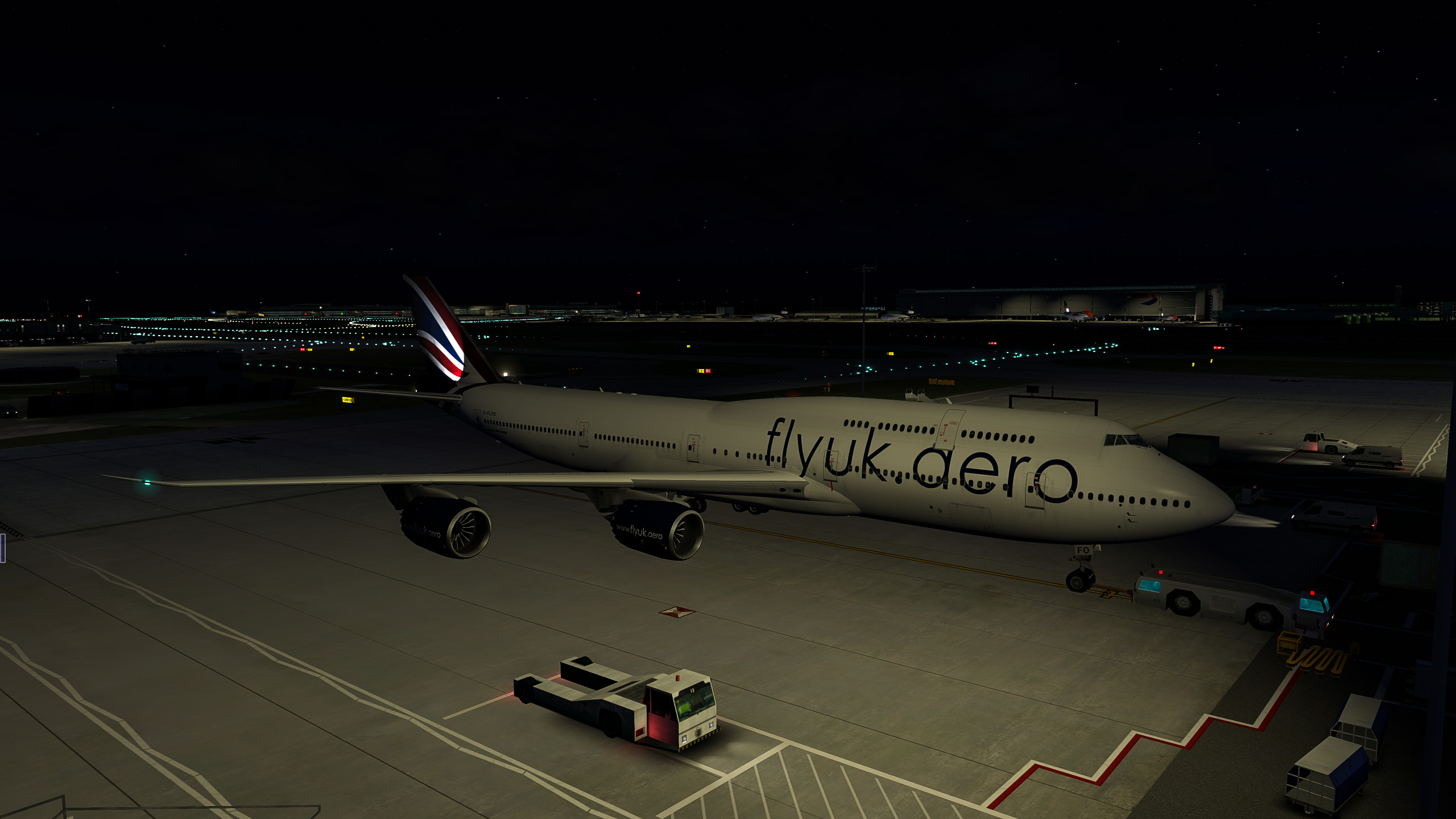 Boeing 747-8i FlyUK Union Spirit Livery for SSG 747-8i - Aircraft Skins ...