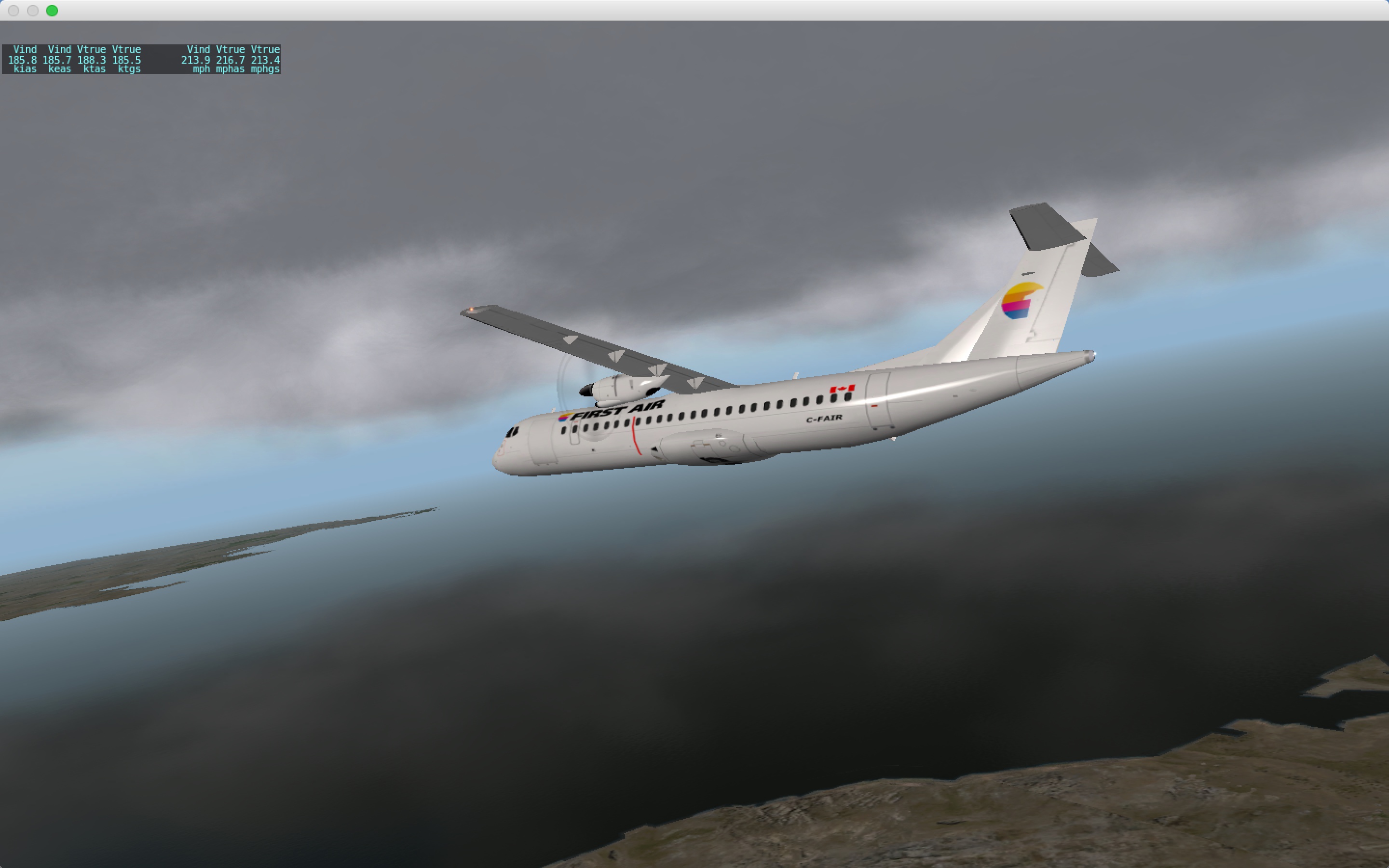 First Air ATR 72 Logo Livery - Aircraft Skins - Liveries - X-Plane.Org ...